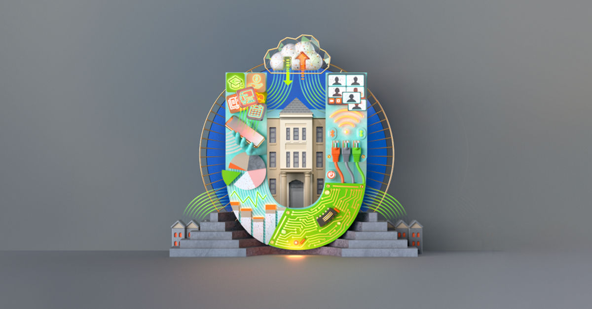 The higher ed hybrid campus | Deloitte Insights