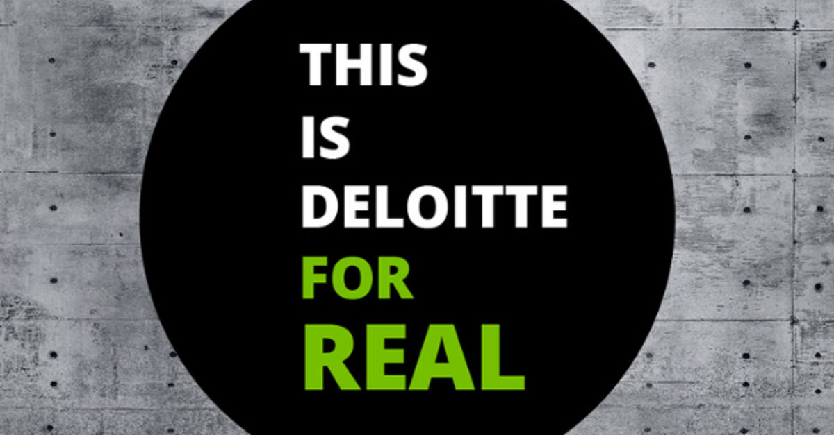 This is Deloitte For Real | Deloitte Greece