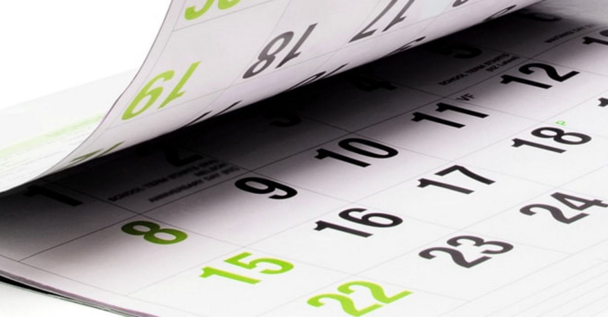 Workshop Calendar 2021